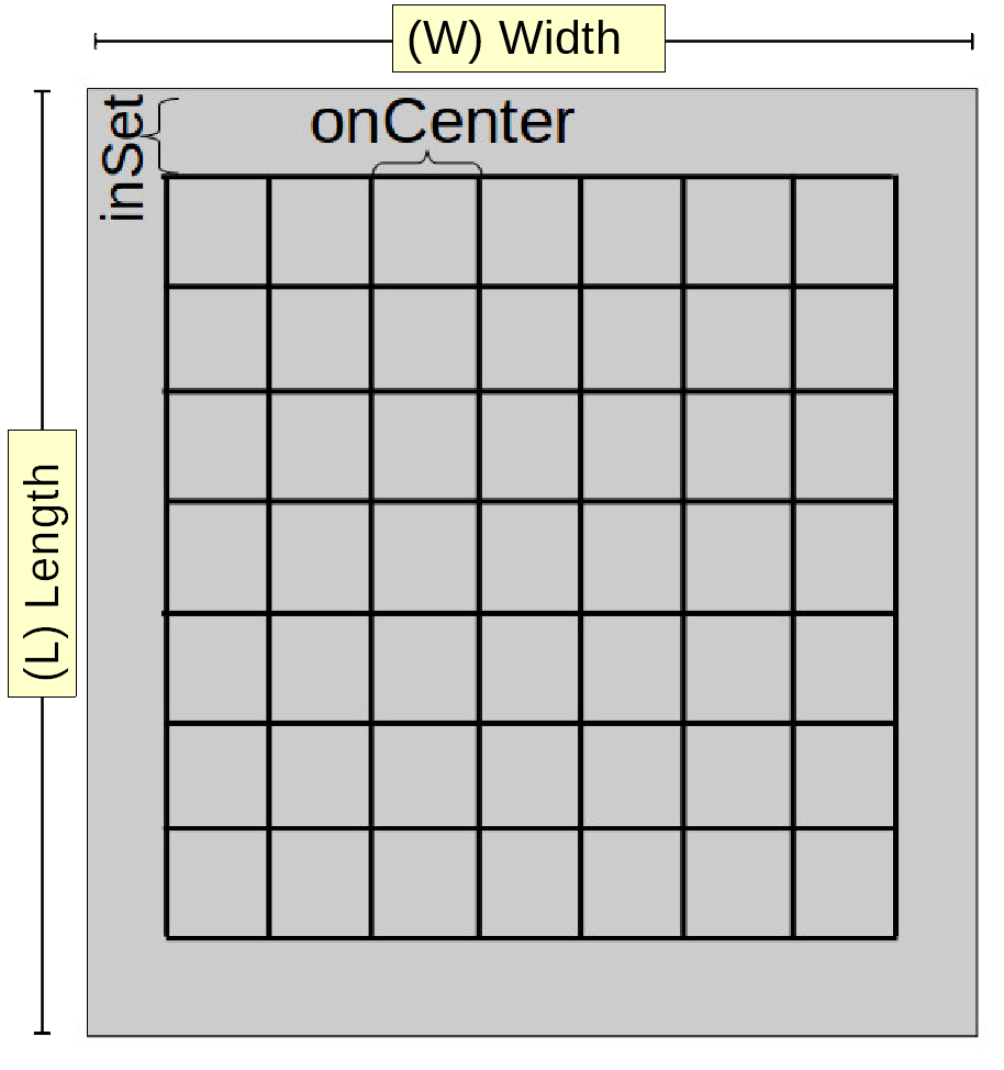 Objects Spacing Calculator
