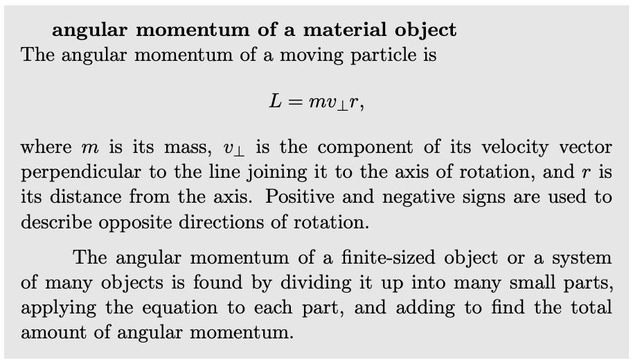 LM 15.1 Conservation of angular momentum Collection