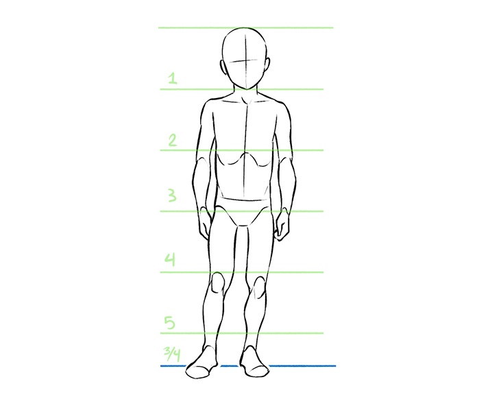 Drawing Child-Size Proportions