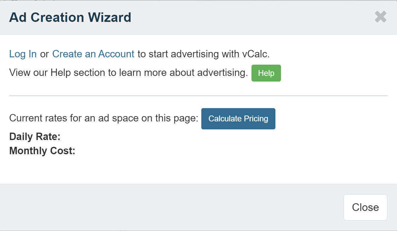 Using the Ad Wizard